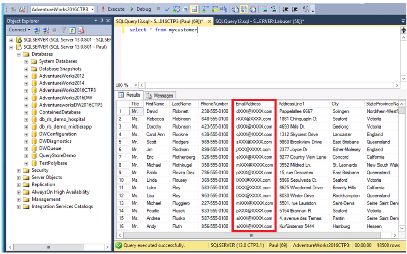 SQL Server 2016 dynamic data masking – a preface - DBA Mantra