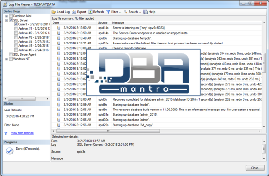SQL Server Archives - DBA Mantra